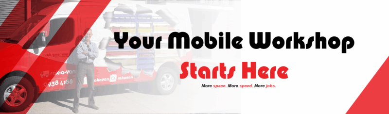 Rak-A-Van – The First Van Shelving Company in Australia